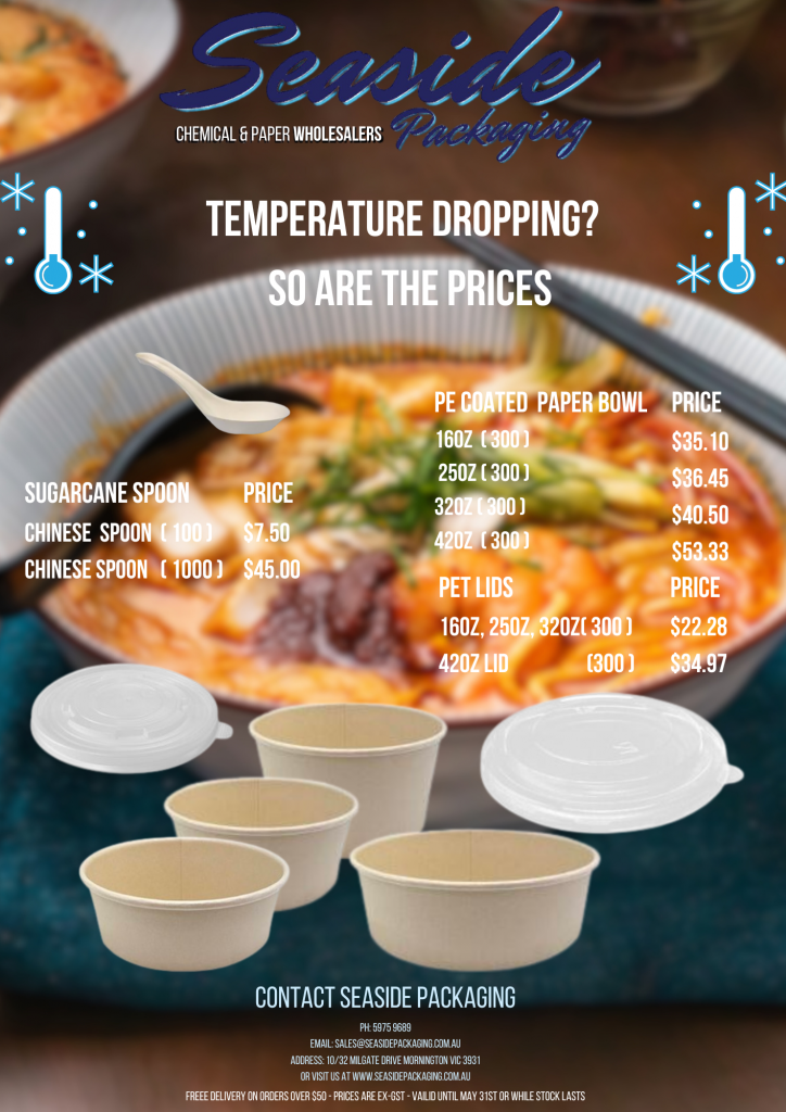 Seaside Monthly Specials - Seaside Packaging